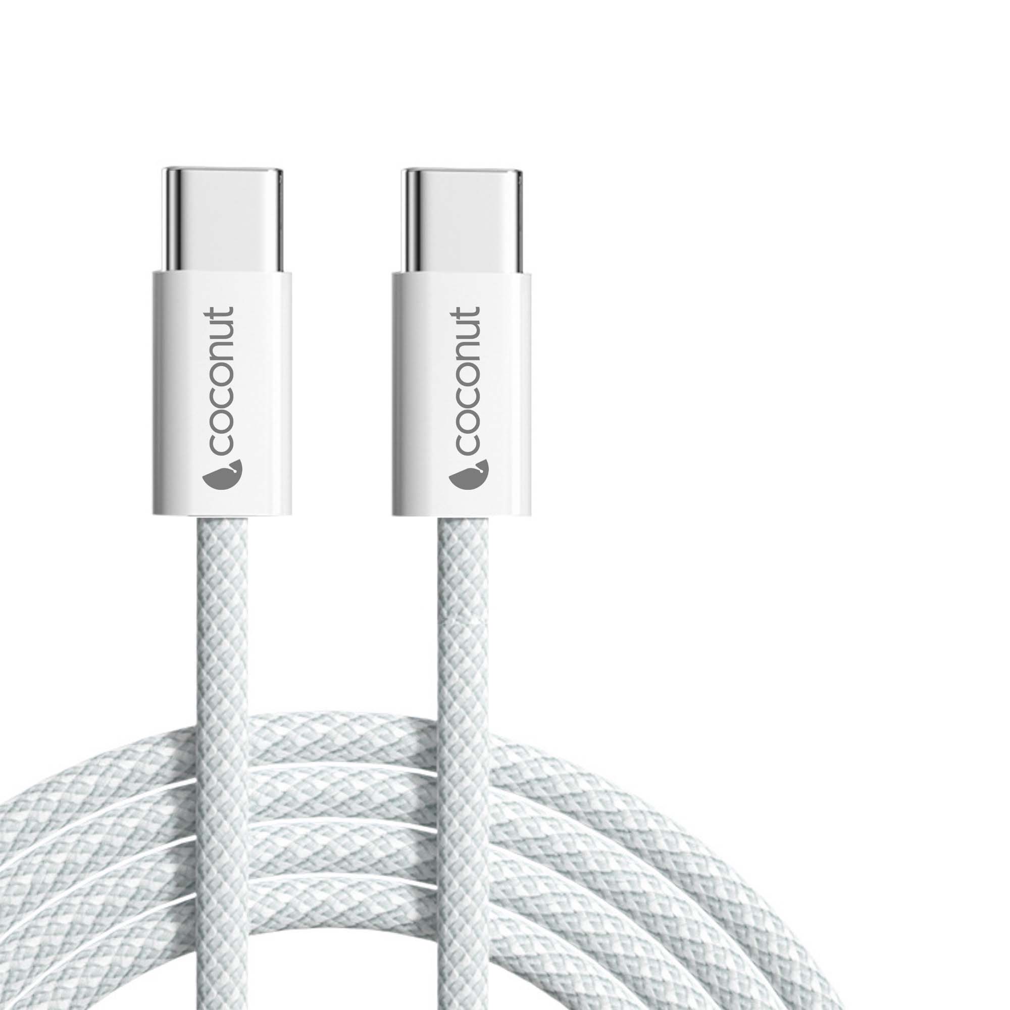 C32 Type C to Type C Cable, Nylon Braided, Fast Charging
