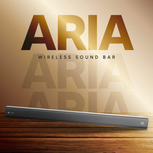 Aria 40W Wireless Sound Bar, Multiple Input Connectivity, Loud Speaker