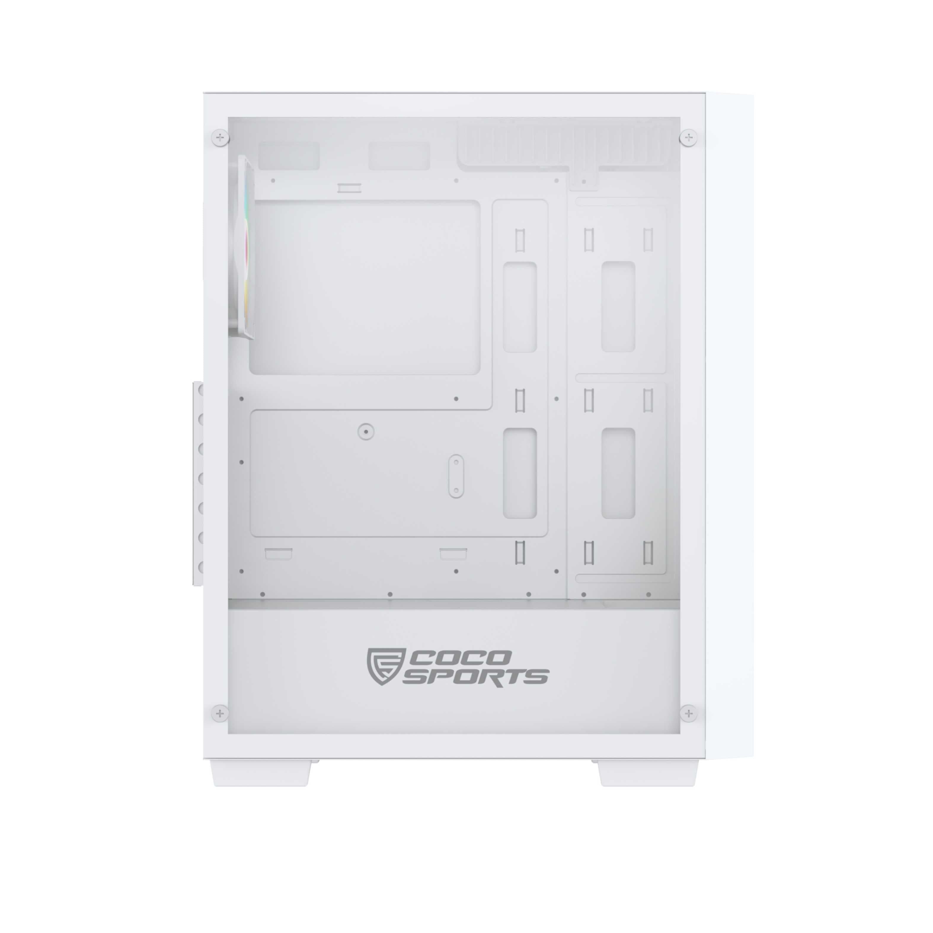 Core 300M Gaming Cabinet, Mid ATX - White